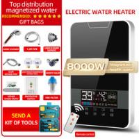 China Household Bathroom Instant Water Heater Shower 8KW Wall Mounted for sale