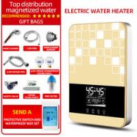 China Household Bathroom Water Heater IPX4 8000W Geyser Portable Shower for sale