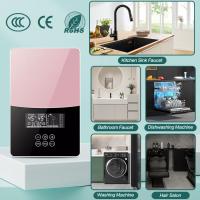 China OEM / ODM Electric Water Tankless Heater IPX4 Instant Water Heater Bathroom for sale