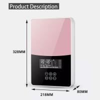 China OEM / ODM Electric Water Tankless Heater IPX4 Instant Water Heater Bathroom for sale