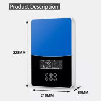 China 220V Portable Geyser Water Heater Endless 7kw Tankless Water Heater for sale