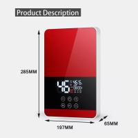 China 220 Volt Electric Bathroom Geyser Instantaneous Portable Hot Water Shower for sale