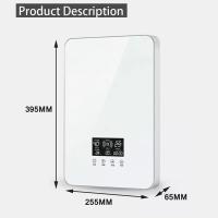 China Hotel Induction Water Heater 8000W Instantaneous Shower Water Heater for sale