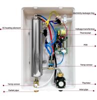 China 240V Electric Instant Hot Water Heater 7000W IPX4 Waterproof for sale