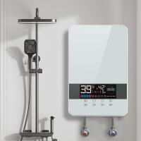 China Instant Electric Tankless Hot Water Heater 8000W / 8500W Inductive Water Heater for sale