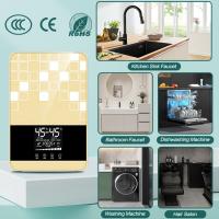 China 8000W Heating Instant Hot Water Heater Stainless Steel Wall Mounted for sale