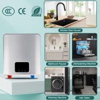China Wall Mounted Tankless Water Heater Custom Kitchen Electric Water Geyser for sale