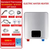 China Wall Mounted Tankless Water Heater Custom Kitchen Electric Water Geyser for sale