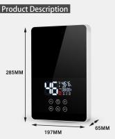 China Commercial Tankless Hot Water Heaters 220V / 240V Electric Smart Water Heater for sale