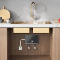China 220V Electric Geyser Water Heater 3.5KW 4.5KW 5.5KW Instant Mini Water Heater for sale