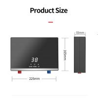 China 220V Electric Geyser Water Heater 3.5KW 4.5KW 5.5KW Instant Mini Water Heater for sale