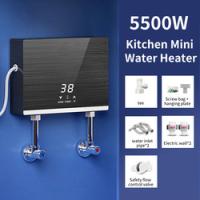 China 220V Electric Geyser Water Heater 3.5KW 4.5KW 5.5KW Instant Mini Water Heater for sale
