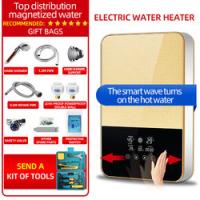 China Bathroom Smart Electric Instant Water Heater Wall Mounted Stainless Steel for sale