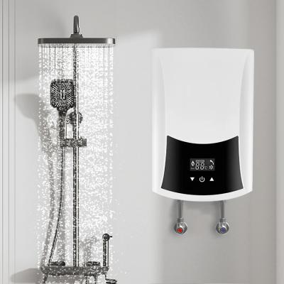 China Bathroom Electric Endless Water Heater 3500W - 5500W Instant Hot Water Shower for sale