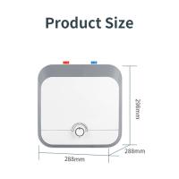 China 8L Electric Storage Water Heater 1500W 220v Kitchen Mini Geyser for sale