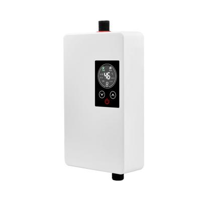 China Modern Style Tankless Water Heater with Custom Color 3500W Power 110V/220V Voltage for Instant Bathroom Shower for sale