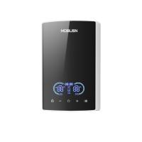 China 12-24 KW Black Glass Shell Electric Water Heater Endless Volume RoHS Certified for sale