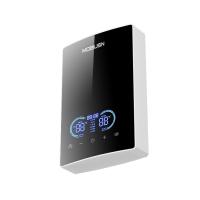 China 12-24 KW Black Glass Shell Electric Water Heater Endless Volume RoHS Certified for sale