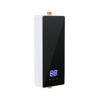 China 3500W High-end Black Mini Kitchen Electric Hot Small Water Heater for sale