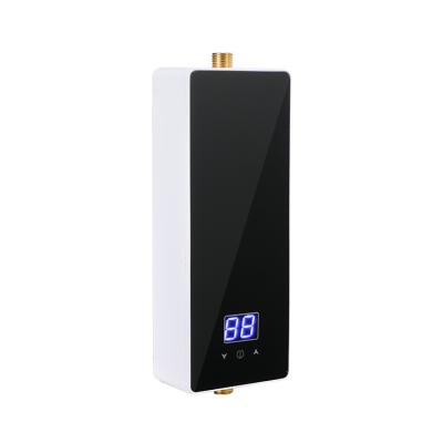 China 3500W Electric Tankless Water Heater Custom Color Direct Vent 35-55 Temp Range Wall Mounted for sale