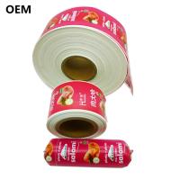 China Polyamide Sausage Casings 60mm Caliber 5 Layer Coextrusion Custom Flexography Printing for sale