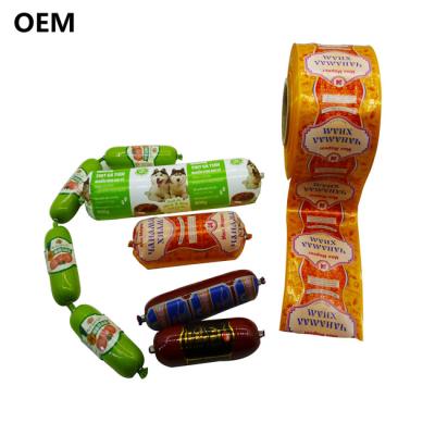 China High Barrier Impermeable Colorful Polyamide Sausage Casings 30um-80um Thickness for sale