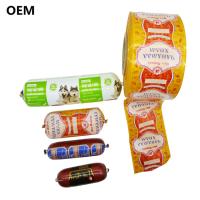 China Unscented Food Grade Sausage Plastic Casings PA/PE Co-extrusion 30-80um Custom Flexography Printing for sale