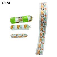 China Co-extrusion PA/PE Sausage Casings 30-80um High Oxygen Barrier Custom Flexography Printing for sale