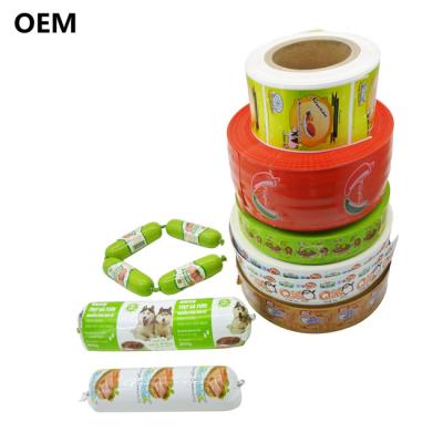 China High Barrier Polyamide Sausage Casings 30um-80um Food Grade PA PE Coextrusion for sale