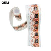 China Custom Logo High Barrier PA PE Coextrusion Sausage Casing 30um 80um for Mortadella for sale