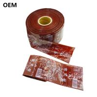 China Food Grade Custom Printed Artificial Sausage Casings 40mm 5 Layer Coextrusion PA PE for sale