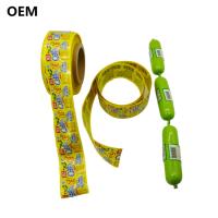 China Kingred 5-Layer PA/PE Plastic Sausage Casings 30-80um Custom Logo Flexography Printing for Beef Meat Packaging for sale