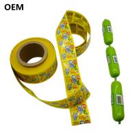 China Kingred 5-Layer PA/PE Plastic Sausage Casings 30-80um Custom Logo Flexography Printing for Beef Meat Packaging for sale