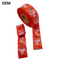 China Red Synthetic Plastic Sausage Casing 20mm-160mm for sale