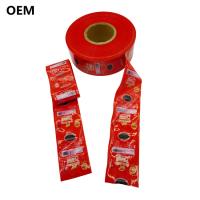 China Red Synthetic Plastic Sausage Casing 20mm-160mm for sale