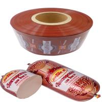 China 5-Layer PA/PE Sausage Casings with Custom Flexography Printing - 30-80um Thickness, 10-25% Shrinkage for sale