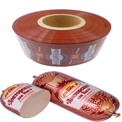 China 5-Layer PA/PE Sausage Casings with Custom Flexography Printing - 30-80um Thickness, 10-25% Shrinkage for sale