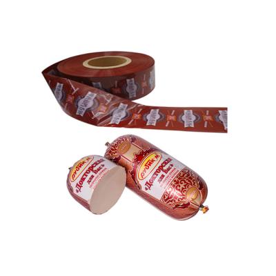 China Kingred Different Colours Custom Logo Flexography Printing 5 Layer Sausage Casing for sale