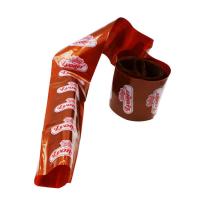 China Kingred Different Colours Custom Logo Flexography Printing 5 Layer Sausage Casing for sale