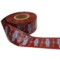 China Kingred Small Quantity Food Grade Logo Flexography Printing Artificial Sausage Casings for sale