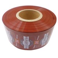 China Kingred Small Quantity Food Grade Logo Flexography Printing Artificial Sausage Casings for sale