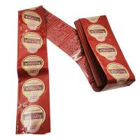 China Sample Free Custom Logo Flexography Printing Sausage Casings Artificial For Sausages for sale