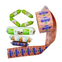 China Food Grade PA/PE Co-Extruded Sausage Casing 30-80um Custom Printed Logo for sale