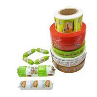 China OEM Custom Printed Plastic Sausage Casings 40um-80um Thickness Easy Peel Cooked for sale