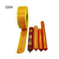 China Wholesale Plastic Casings Flexography Printed Odorless Plastic Sausage Casings for sale