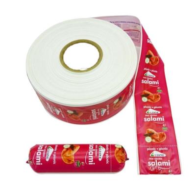 China OEM Custom Printed Plastic Sausage Casings 40-80um High Oxygen Barrier 5 Layer PA PE for sale