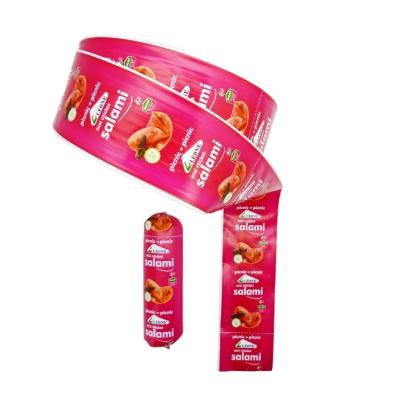 China Food Grade Plastic Sausage Casings PA PE Coextrusion 30um 80um Thickness Custom Flexography Printing for sale