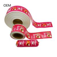 China Food Grade Plastic Sausage Casings PA PE Coextrusion 30um 80um Thickness Custom Flexography Printing for sale