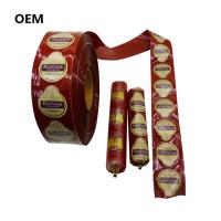 China Kingred Hot Products Lunch Meat Packaging Plastic Sausage Casings Custom Logo for sale