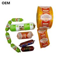 China Food Grade Plastic Sausage Casings 25um-35um Thickness for Smoked Sausage Meat Processing for sale